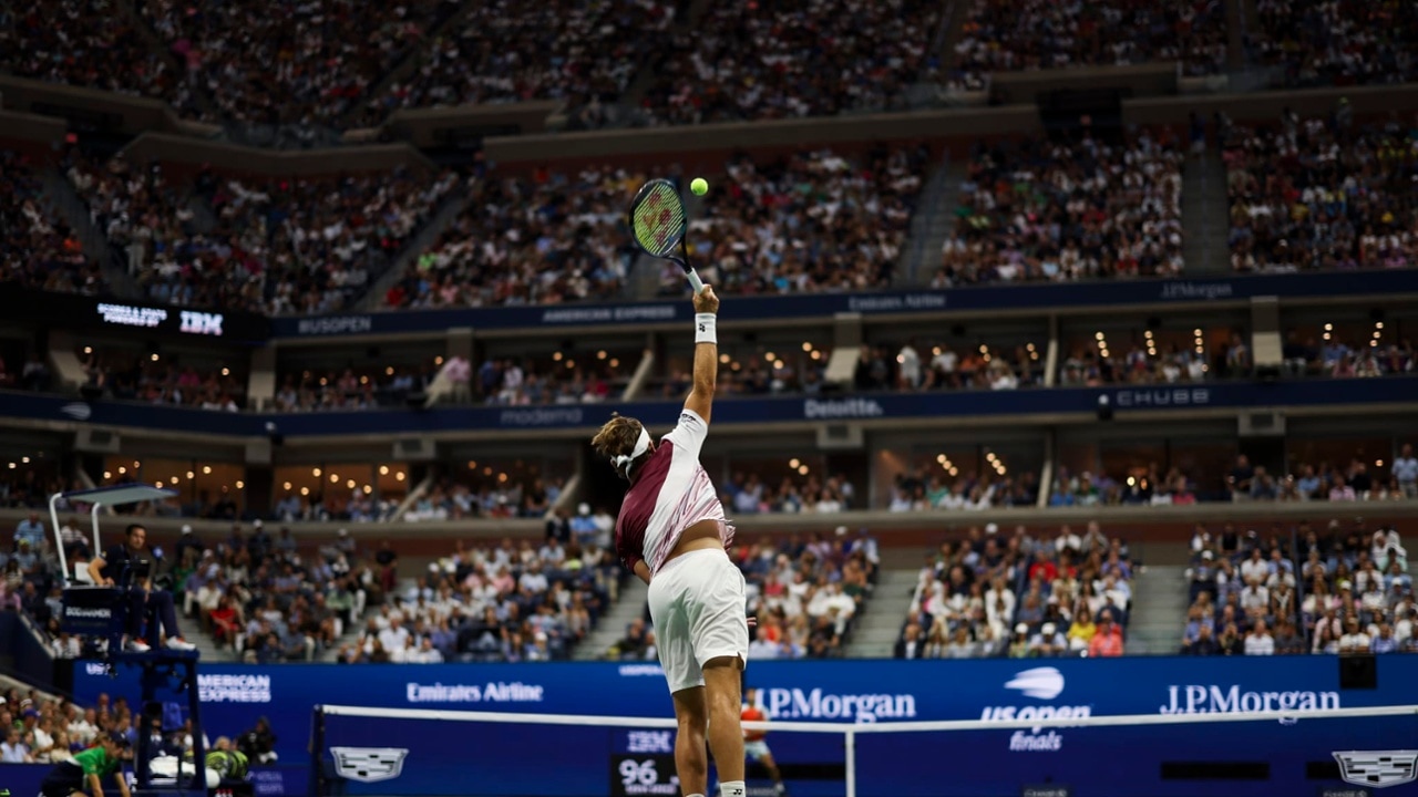 Photos: Carlos Alcaraz vs. Casper Ruud, 2022 US Open men's singles ...