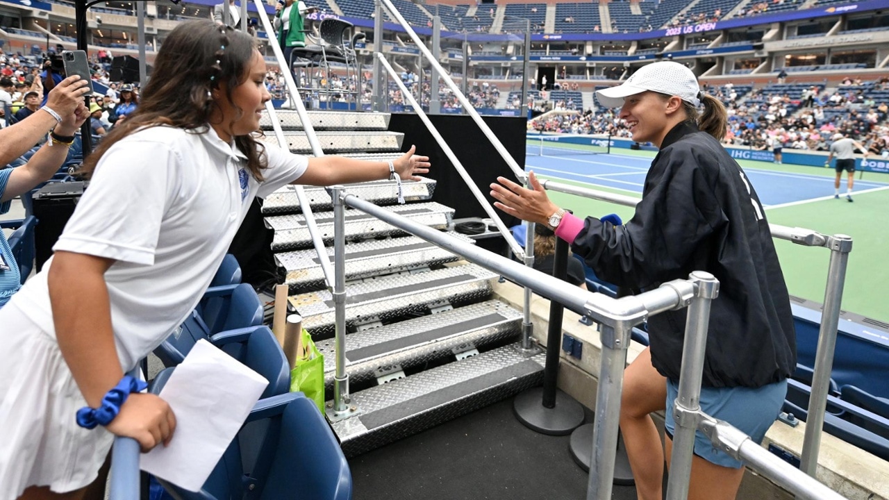 For the fans, 2023 US Open media day is a smash hit | Official Site of ...