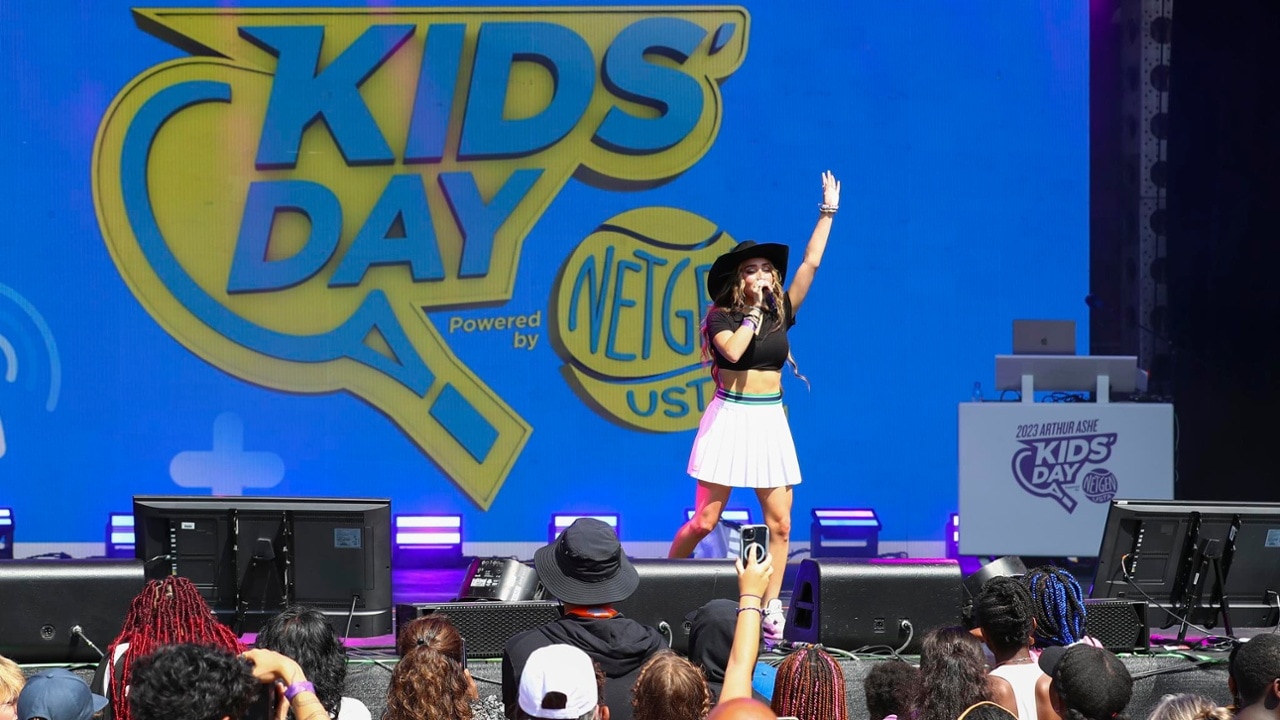 Best photos from around the grounds at Arthur Ashe Kids' Day during ...