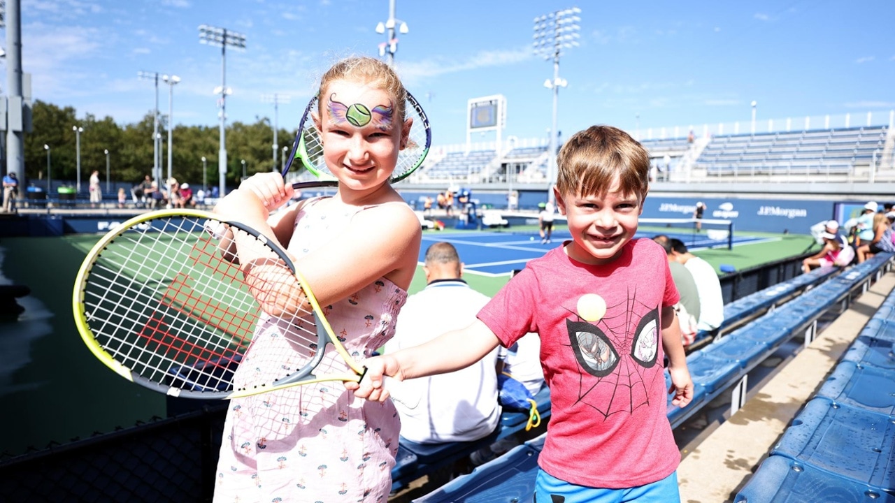 Best photos from around the grounds at Arthur Ashe Kids' Day during ...