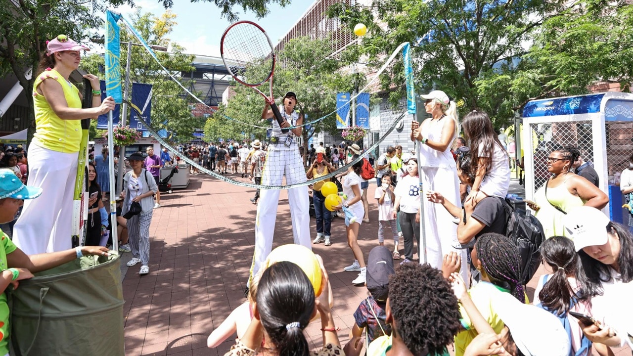 Best photos from around the grounds at Arthur Ashe Kids' Day during ...
