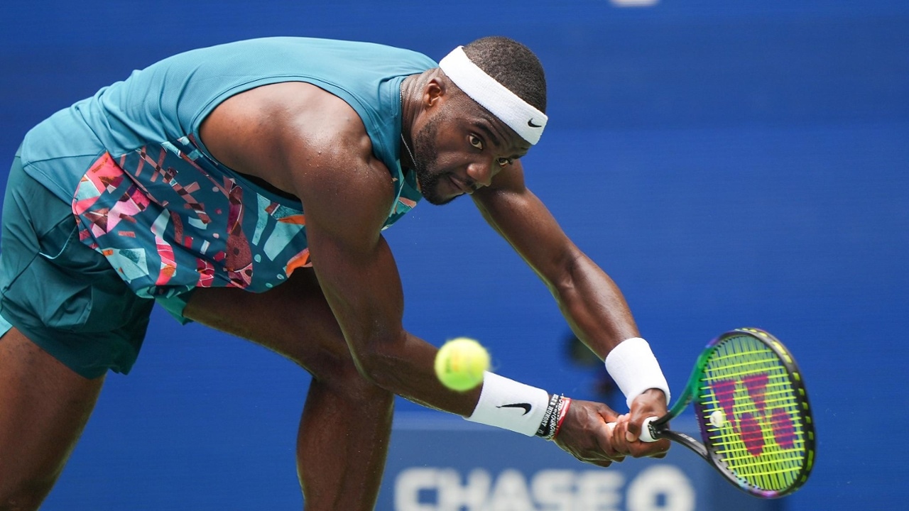 Best photos from Frances Tiafoe vs. Learner Tien, Round 1 of the 2023 ...