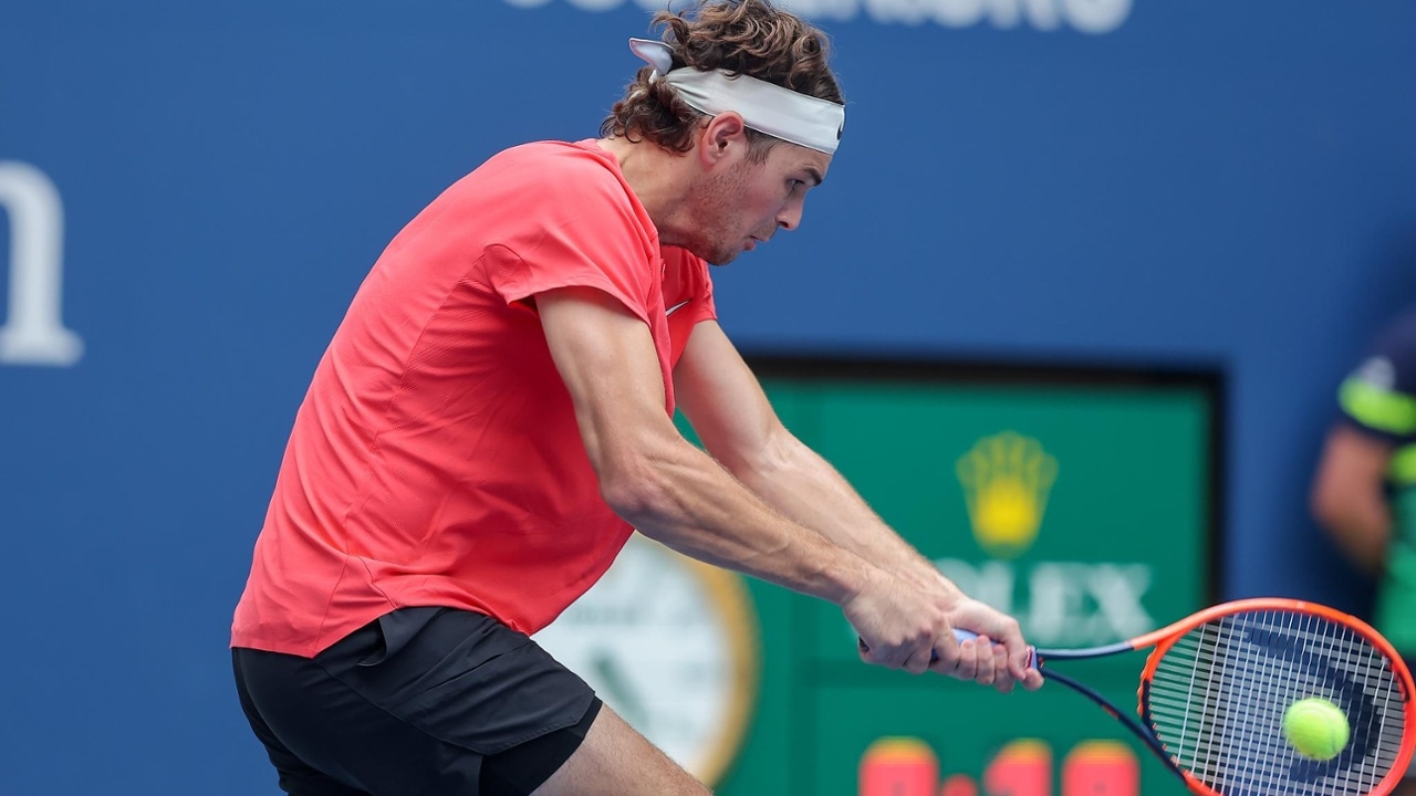 Best photos from Taylor Fritz vs. Steve Johnson, Round 1 of the 2023 US ...