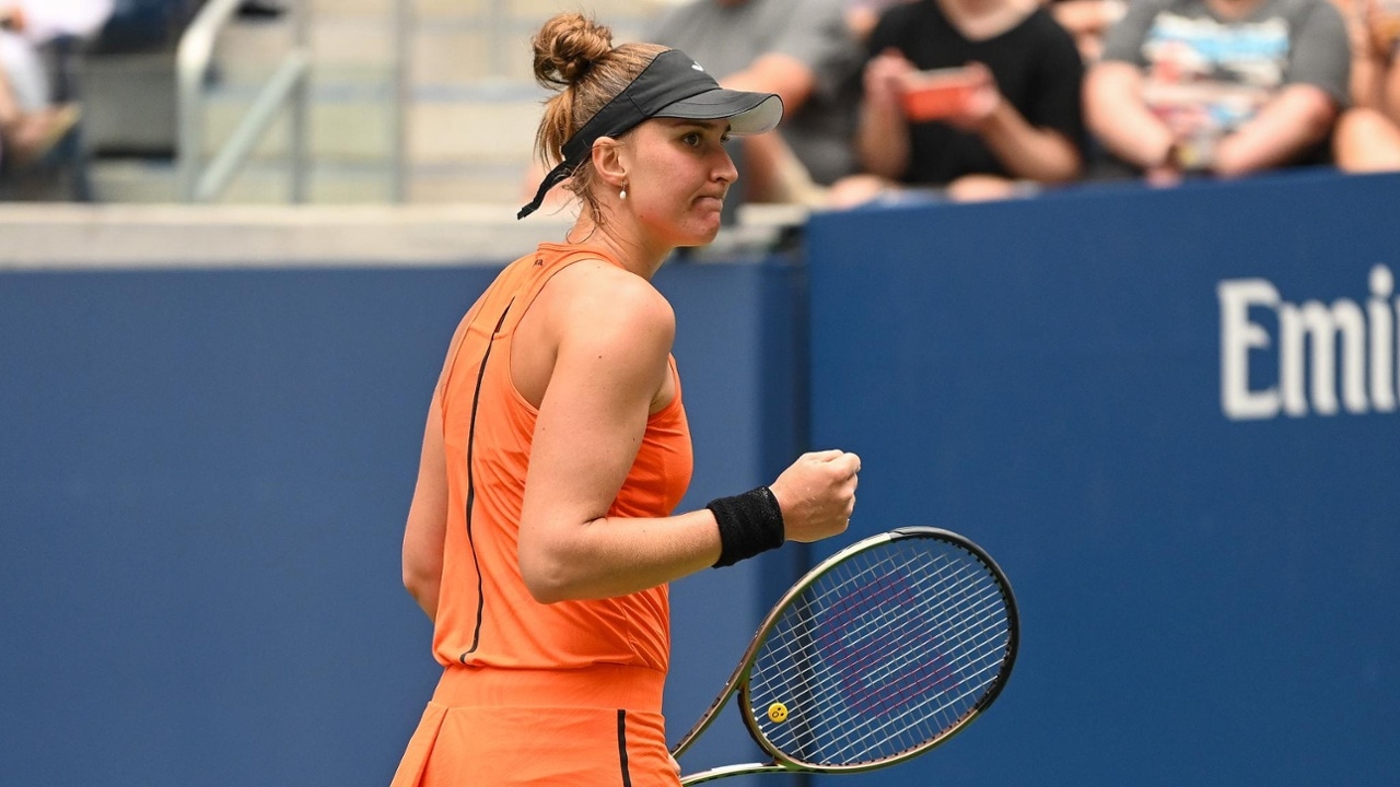 Best photos from Beatriz Haddad Maia vs. Sloane Stephens, Round 1 of ...