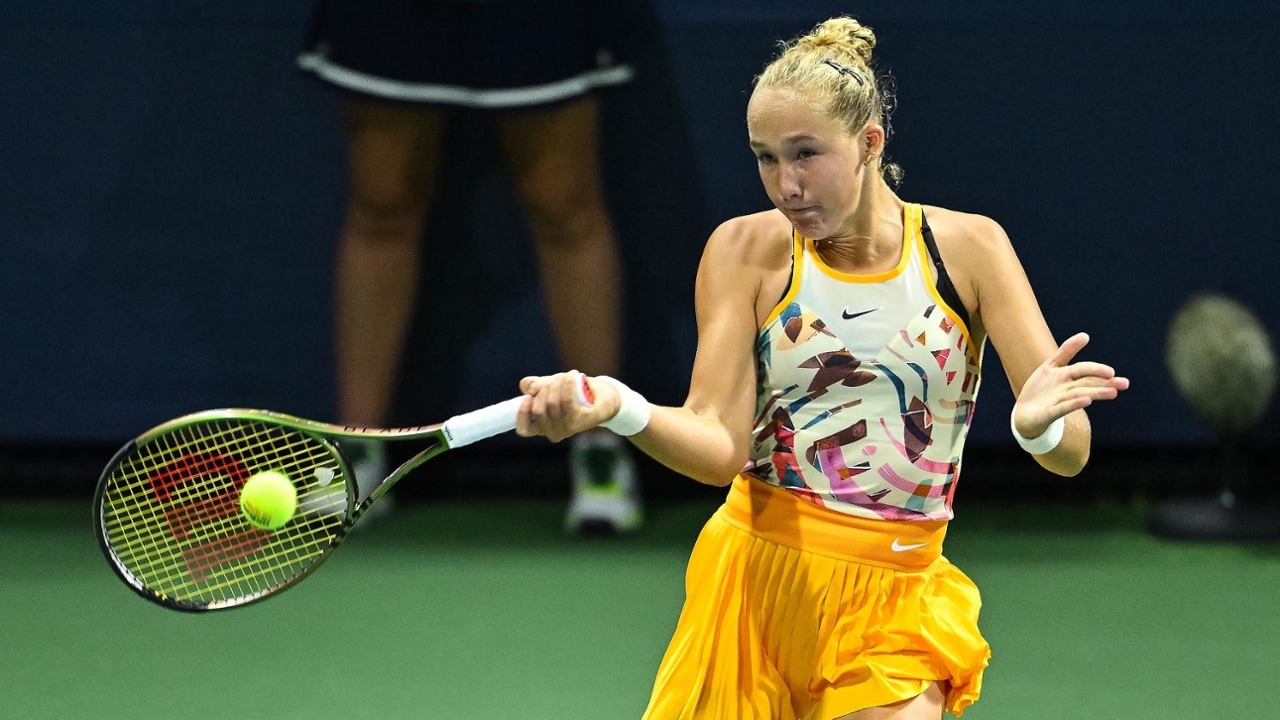 Mirra Andreeva sets Coco Gauff rematch at 2023 US Open | Official Site of the 2025 US Open ...