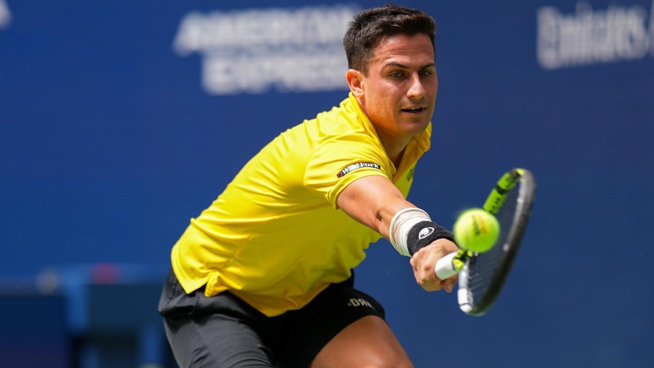 Best photos from Daniil Medvedev vs. Attila Balazs, Round 1 at the 2023 ...