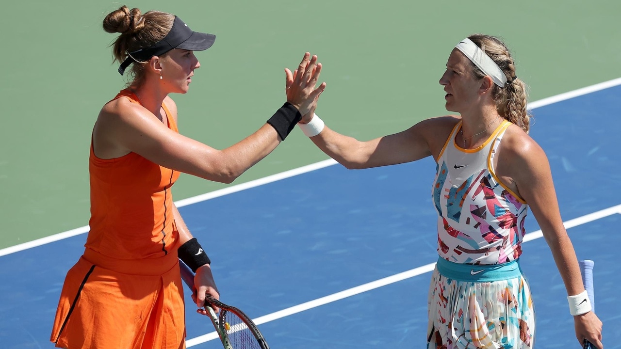 Azarenka and Haddad Maia are a perfect doubles pair at the 2023 US Open ...