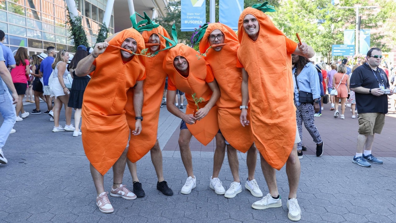 The Carota Boys, Sinner’s carrot-clad superfans, are taking tennis by ...