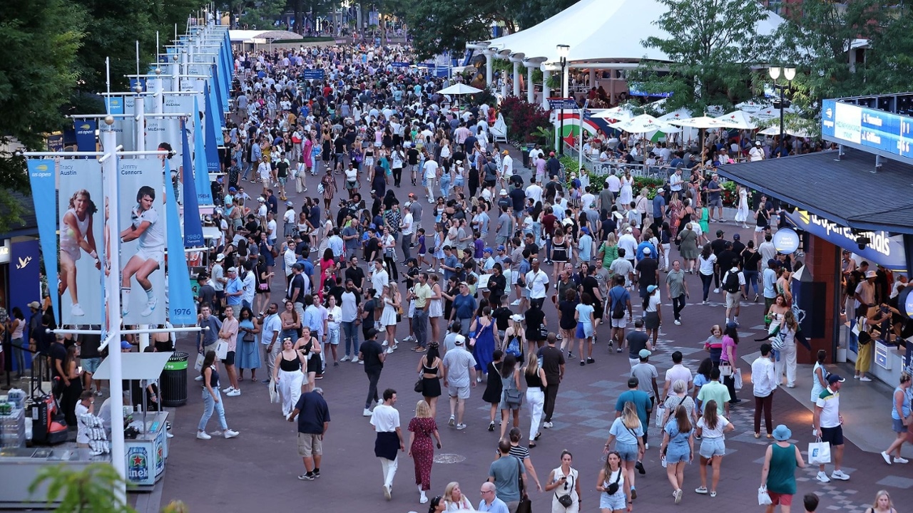 2023 US Open grounds free and open to all during the day on Thursday ...