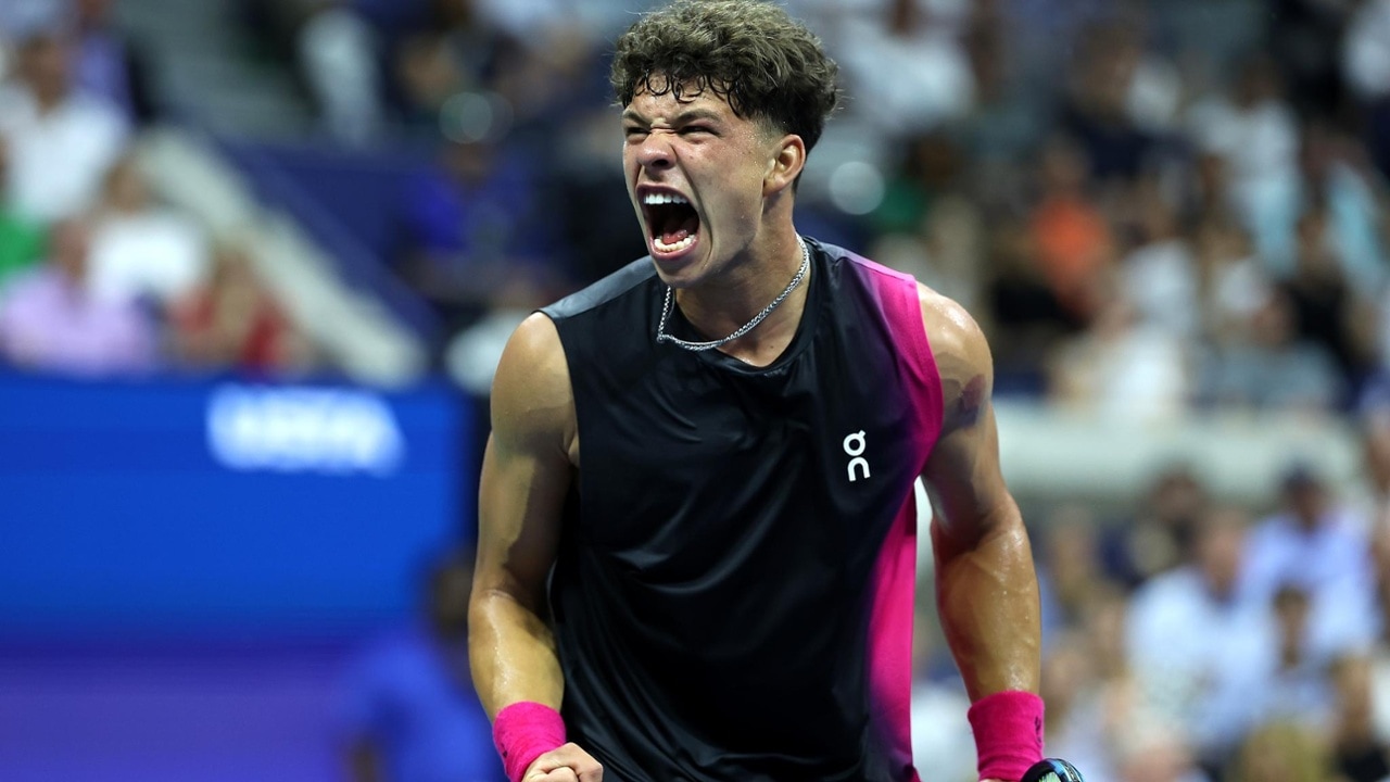 Best photos of Frances Tiafoe vs. Ben Shelton, QF at the 2023 US Open ...