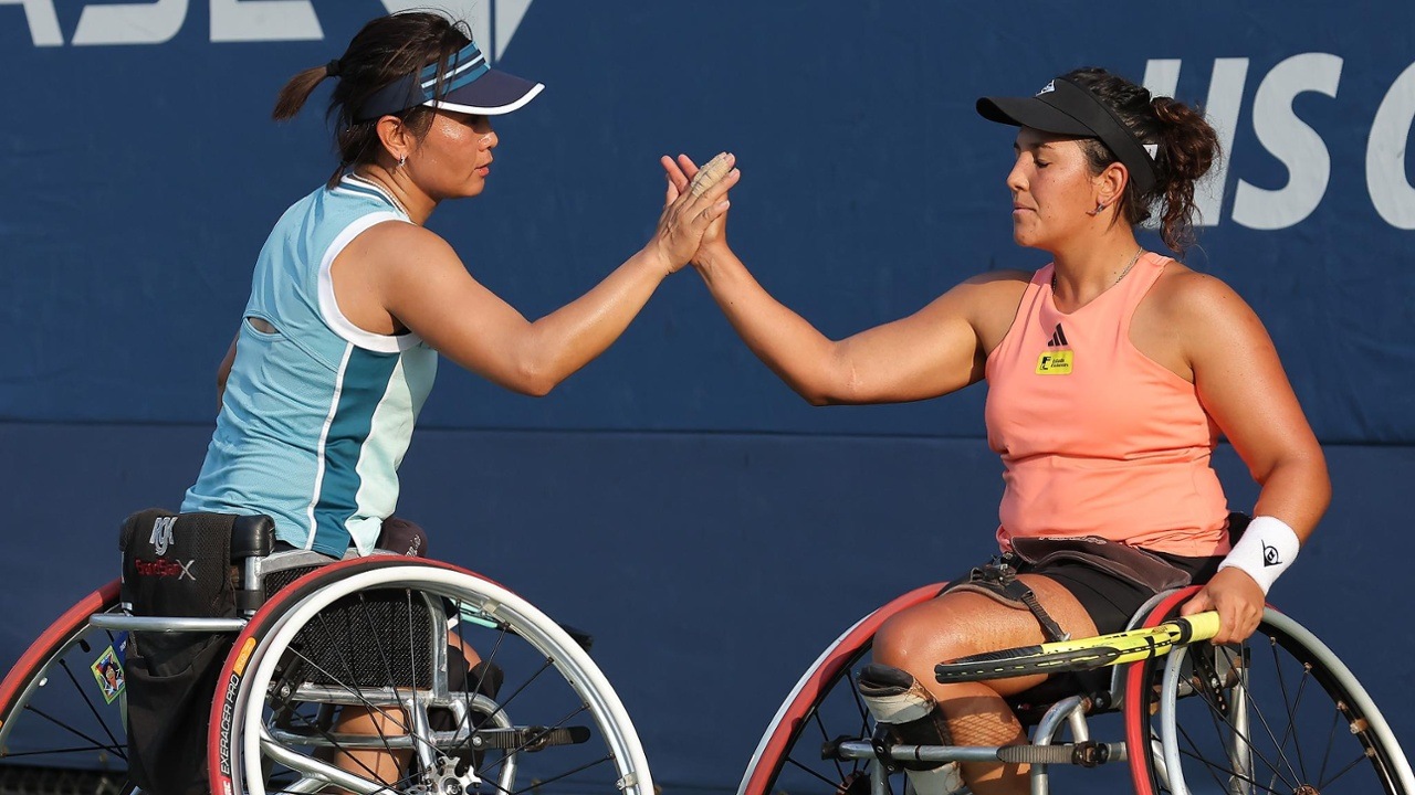 Best photos of wheelchair competition on Day 10 at the 2023 US Open ...