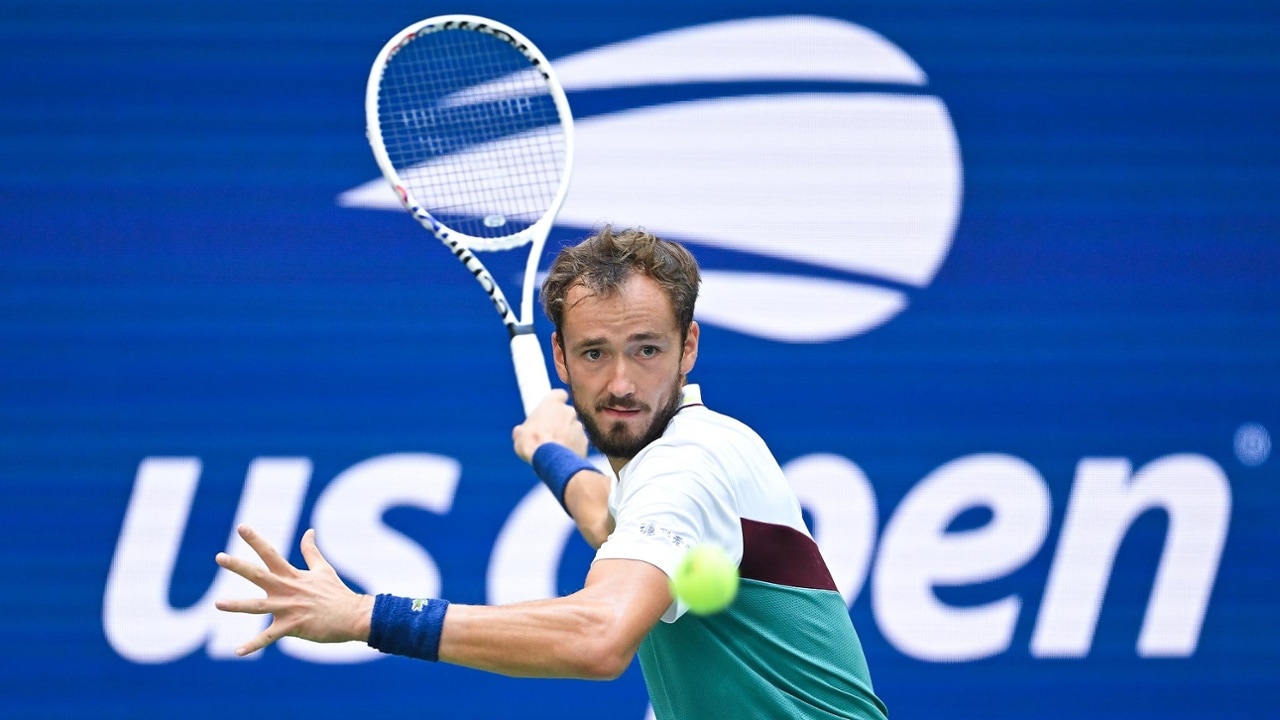 Best photos of Daniil Medvedev vs. Andrey Rublev, QF at the 2023 US Open | Official Site of the ...