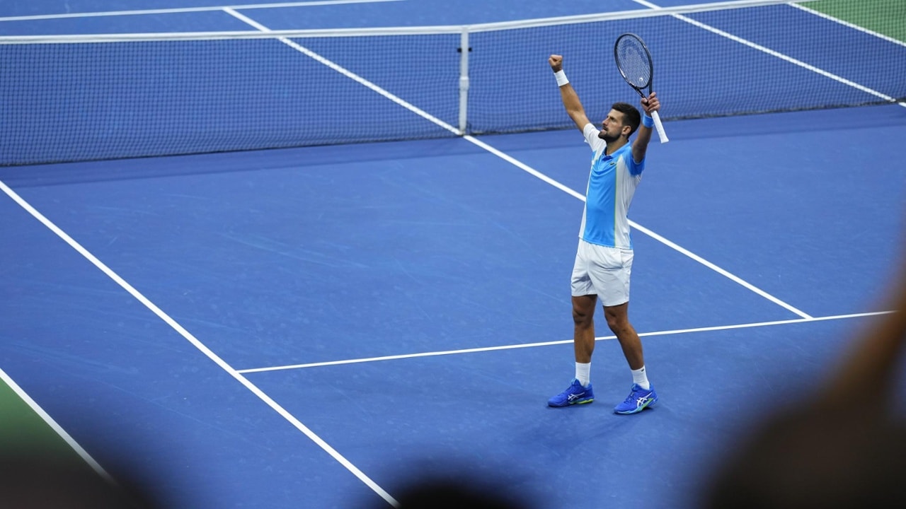 Best photos of Novak Djokovic vs. Ben Shelton, SF at the 2023 US Open ...