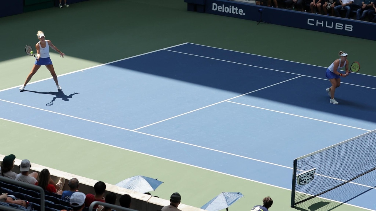 Best photos of women's doubles semifinals at the 2023 US Open ...
