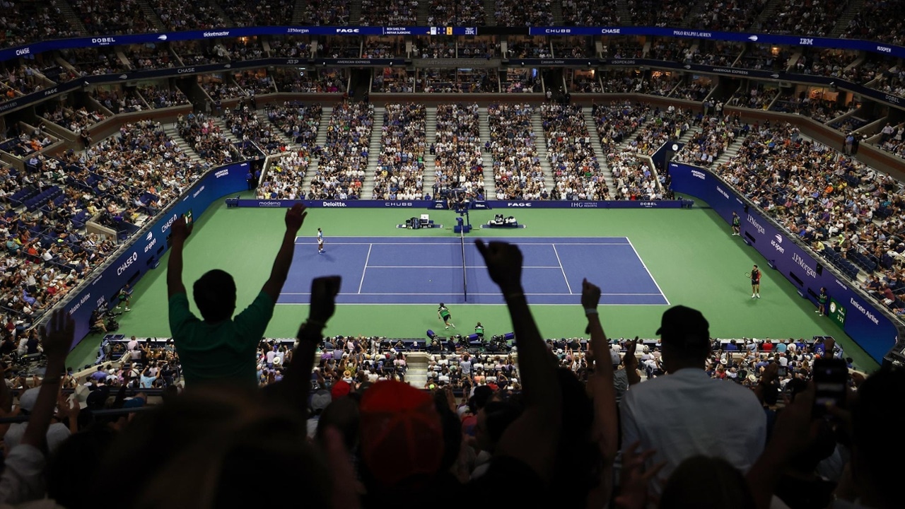 2023 US Open sets all-time Grand Slam attendance record | Official Site ...