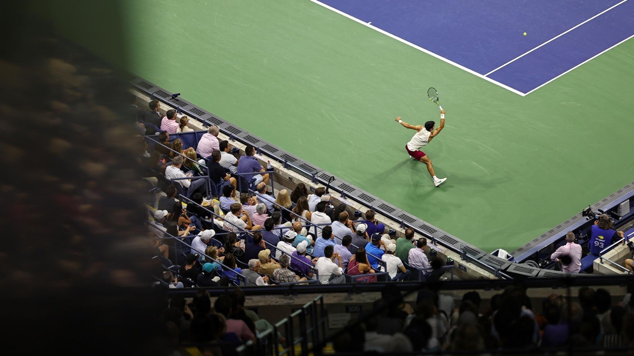 Best photos of Carlos Alcaraz vs. Daniil Medvedev, SF at the 2023 US ...