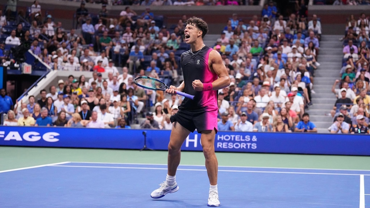 Ben Shelton is leaving the 2023 US Open with lessons learned - Official ...