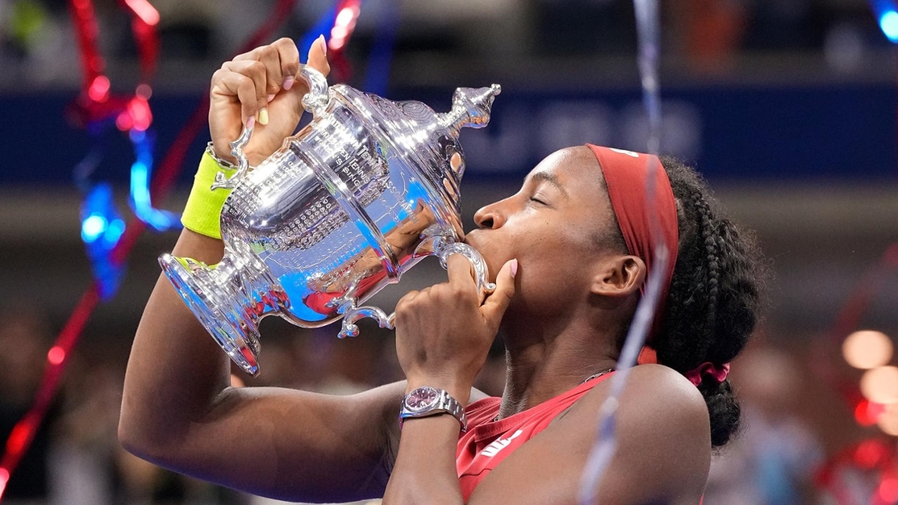 Best photos of Coco Gauff vs. Aryna Sabalenka, 2023 US Open women's singles final | Official ...