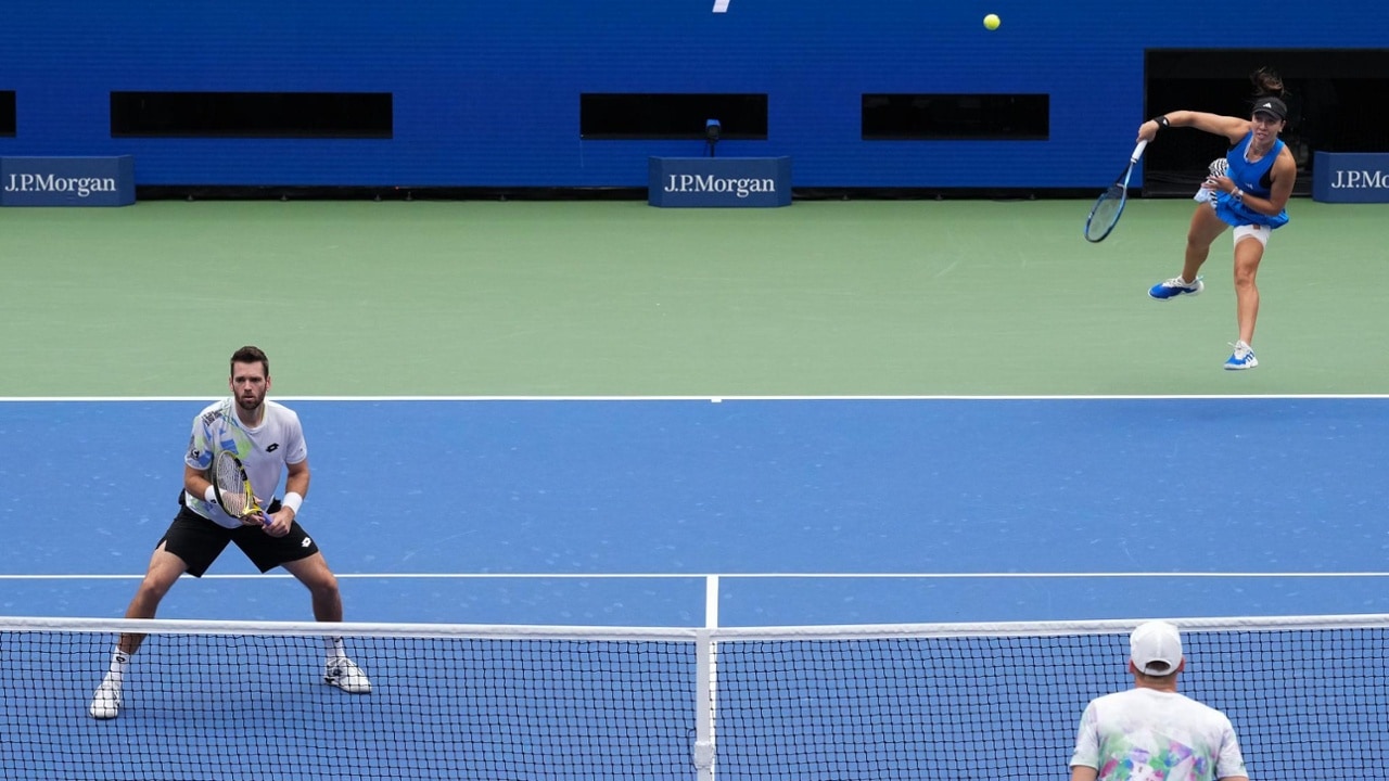 Best photos of Pegula/Krajicek vs. Danilina/Heliovaara, 2023 US Open mixed doubles final ...