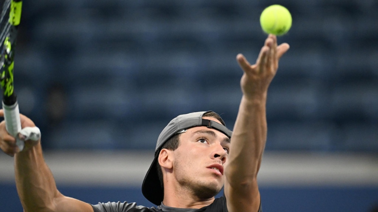 Best photos of Dahnon Ward vs. Francesco Felici, 2023 US Open boys ...