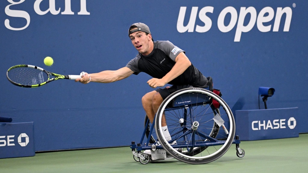 Best photos of Dahnon Ward vs. Francesco Felici, 2023 US Open boys ...