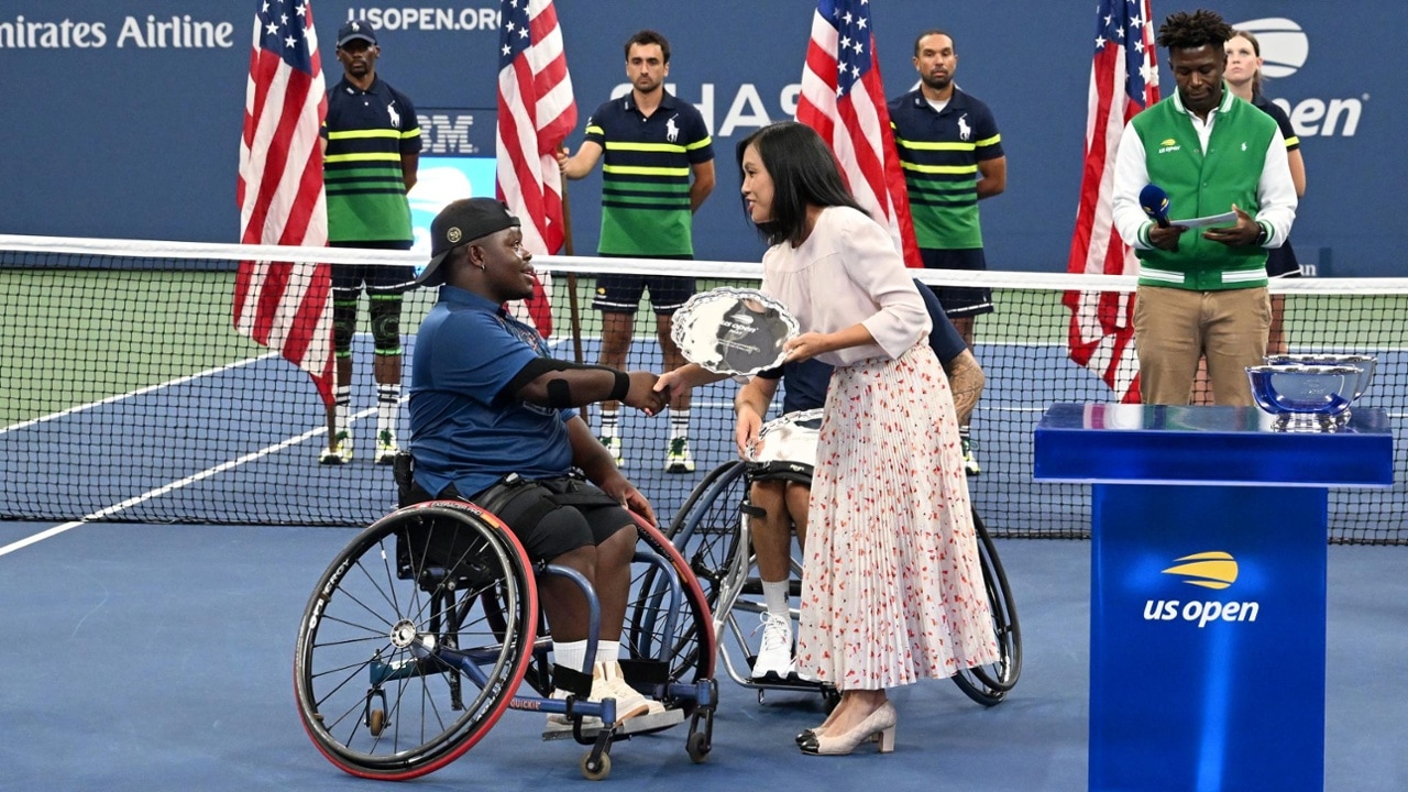Best photos from Schroder/Vink vs. Ramphadi/Lapthorne, 2023 US Open ...