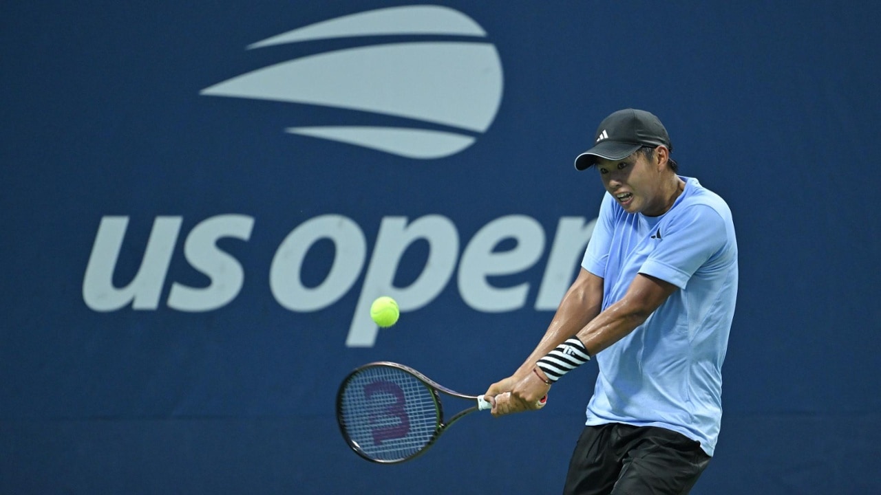 Best photos of Joao Fonseca vs. Learner Tien, 2023 US Open boys ...