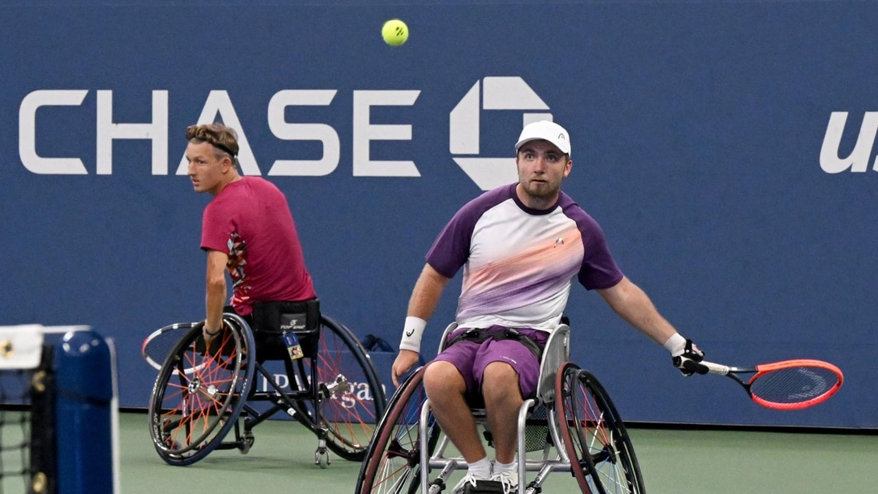 Best photos from Schroder/Vink vs. Ramphadi/Lapthorne, 2023 US Open ...