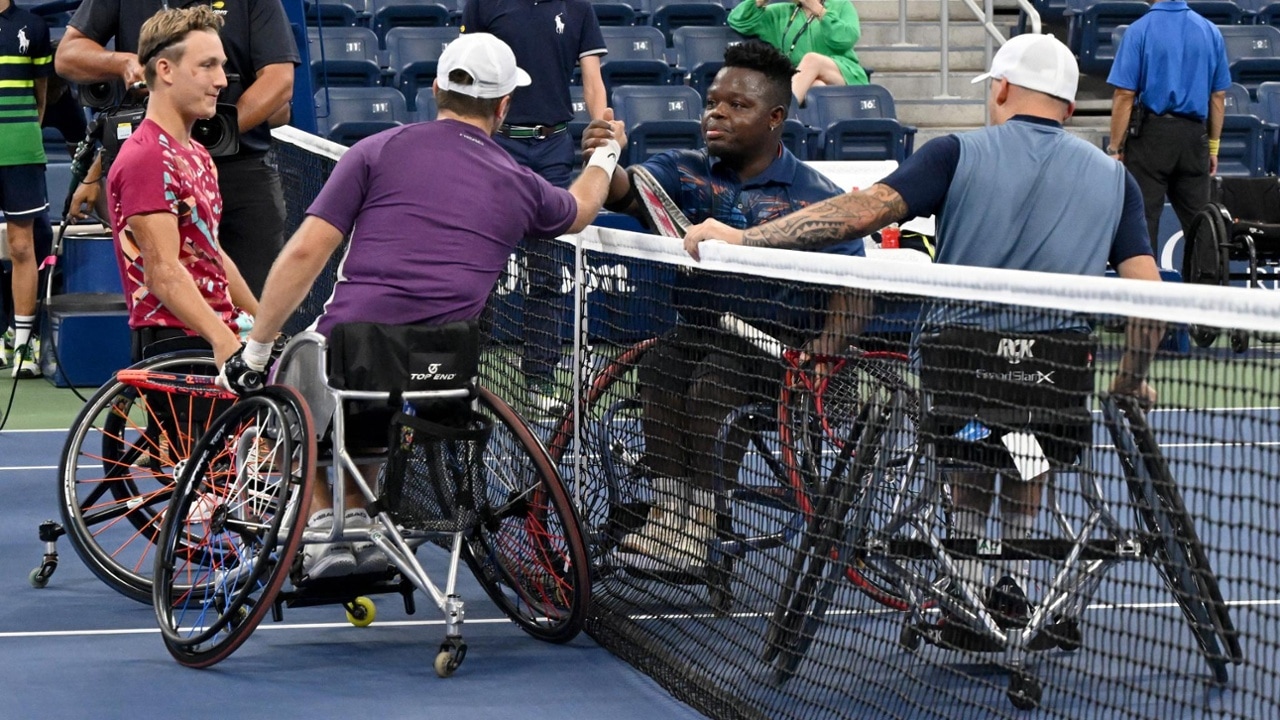 Best photos from Schroder/Vink vs. Ramphadi/Lapthorne, 2023 US Open ...