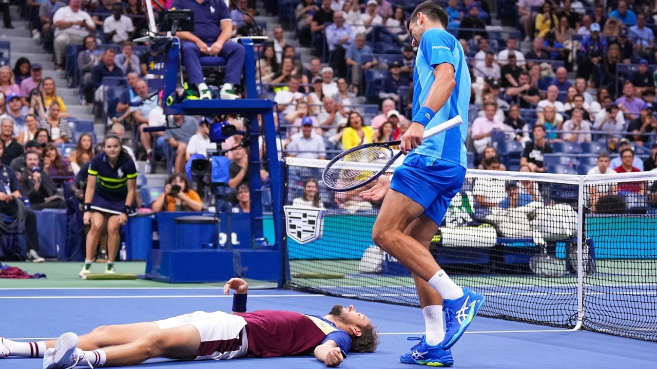 Best photos of Novak Djokovic vs. Daniil Medvedev, 2023 US Open men's singles final | Official ...