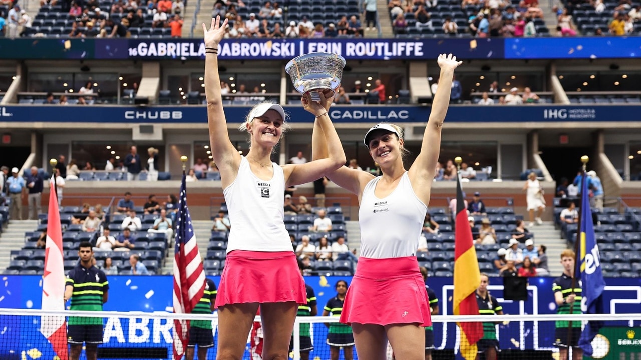Dabrowski & Routliffe win first Grand Slam title at 2023 US Open ...