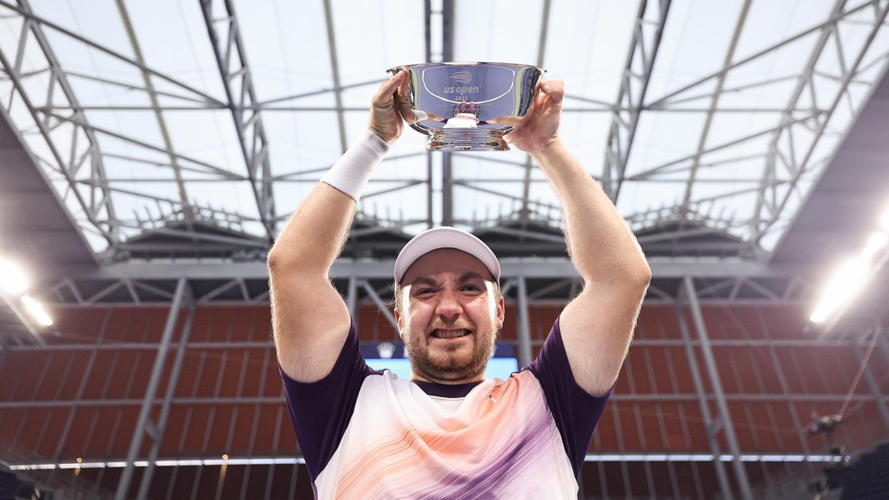 Best photos of Sam Schroder vs. Niels Vink, 2023 US Open wheelchair ...