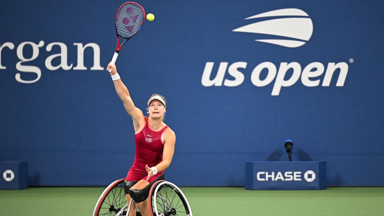 Best photos of Diede de Groot vs. Yui Kamiji, 2023 US Open women's ...