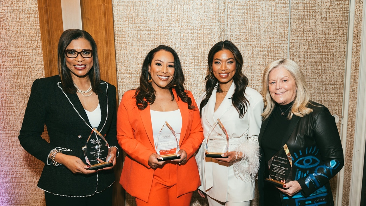 Stacey Allaster honored with the Trailblazer Award at the Sports Power ...