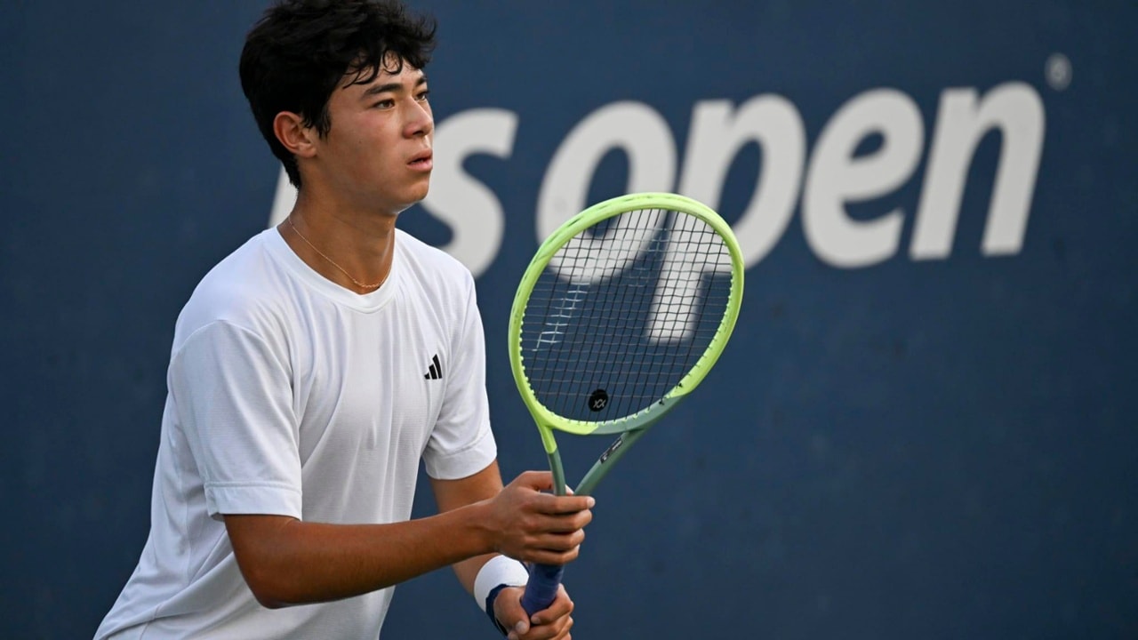 Books & backhands: Gus Grumet's unique path to the 2024 US Open Junior ...