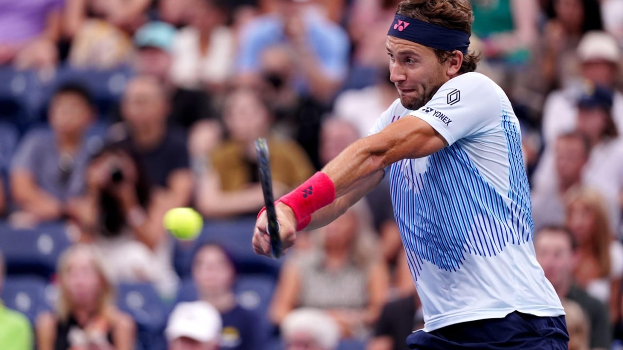 No. 1 American Taylor Fritz fends off Casper Ruud at 2024 US Open - Official Site of the 2024 US ...