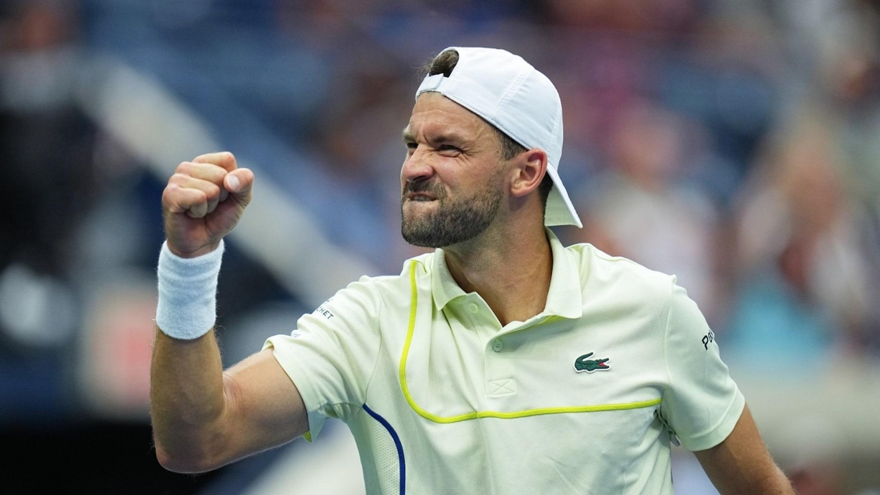 Grigor Dimitrov dominates Andrey Rublev to reach 2024 US Open ...