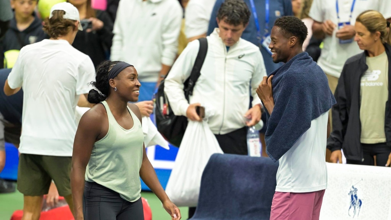 Gauff, Djokovic, Sabalenka and more practicing at the 2025 US Open ...