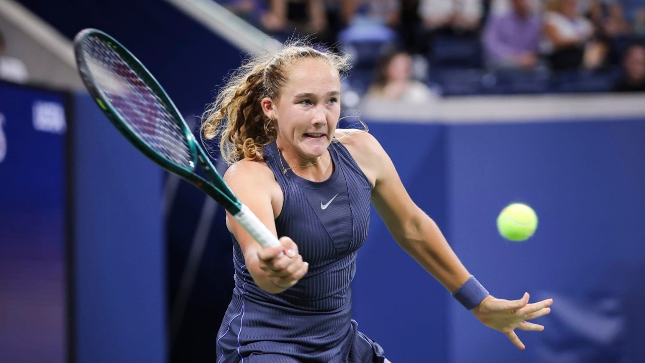 Alycia Parks vs. Mirra Andreeva, 2025 US Open Round 1 | Official Site of the 2025 US Open Tennis ...