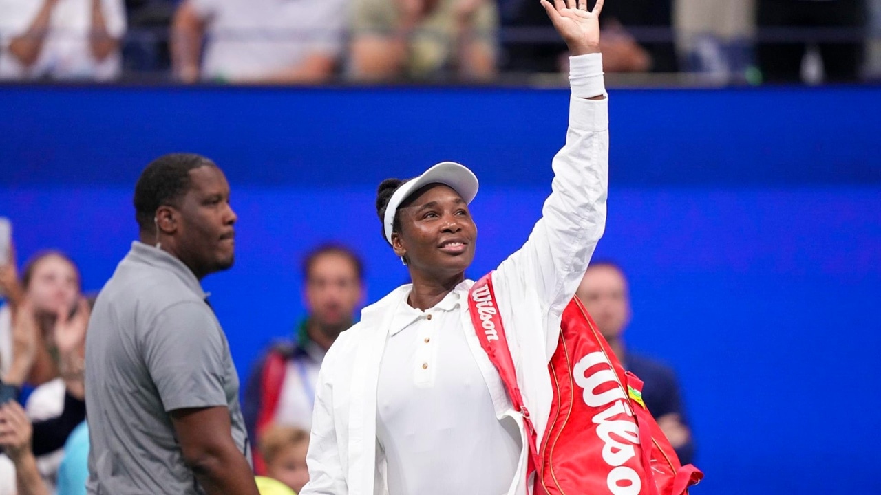 Venus Williams and Leylah Fernandez win R1 doubles at 2025 US Open | Official Site of the 2025 ...