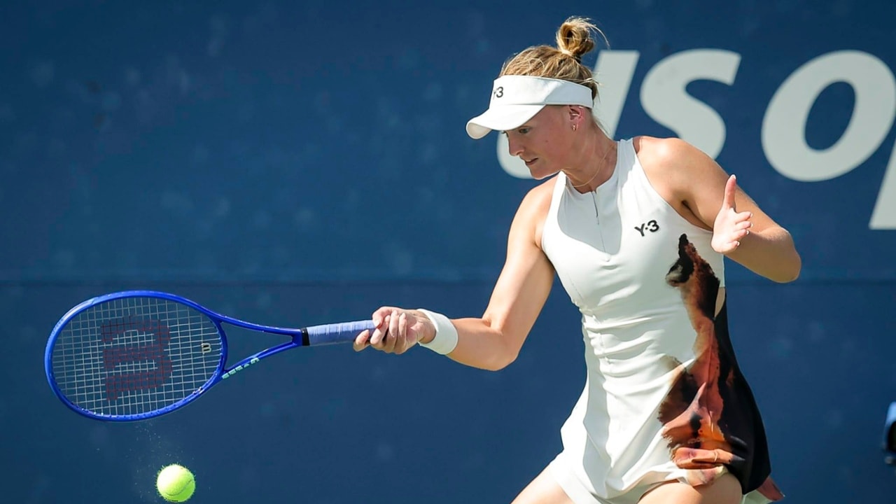 Ashlyn Krueger upsets No. 26 seed Sofia Kenin in R1 of 2025 US Open ...