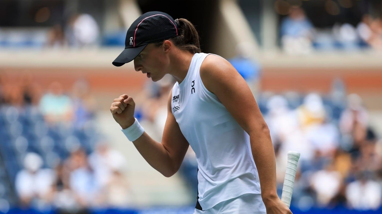 Iga Swiatek swings for consistency in her 2025 US Open run | Official Site of the 2025 US Open ...