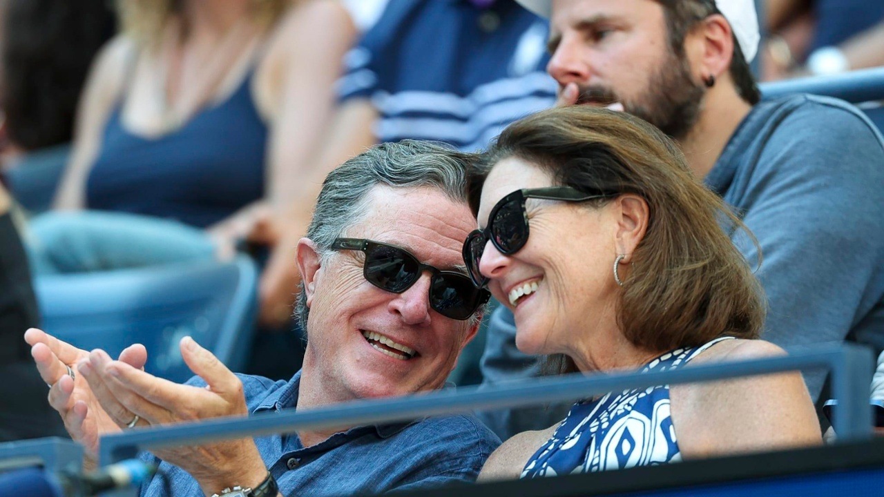 Shonda Rhimes, Stephen Colbert and other celebrities on Sunday at the ...