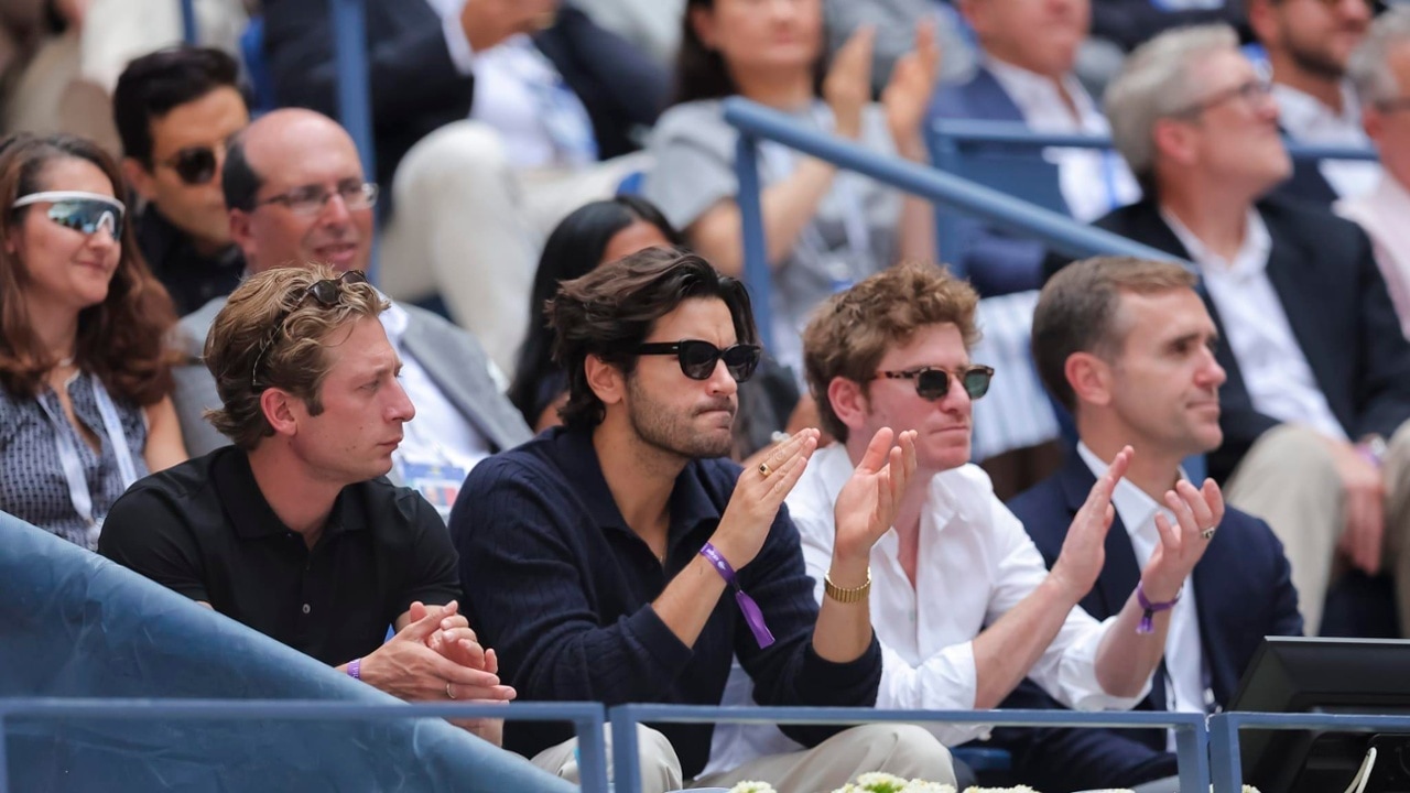 LE SSERAFIM, Rami Malek and other celebrities on Monday at the 2025 US ...