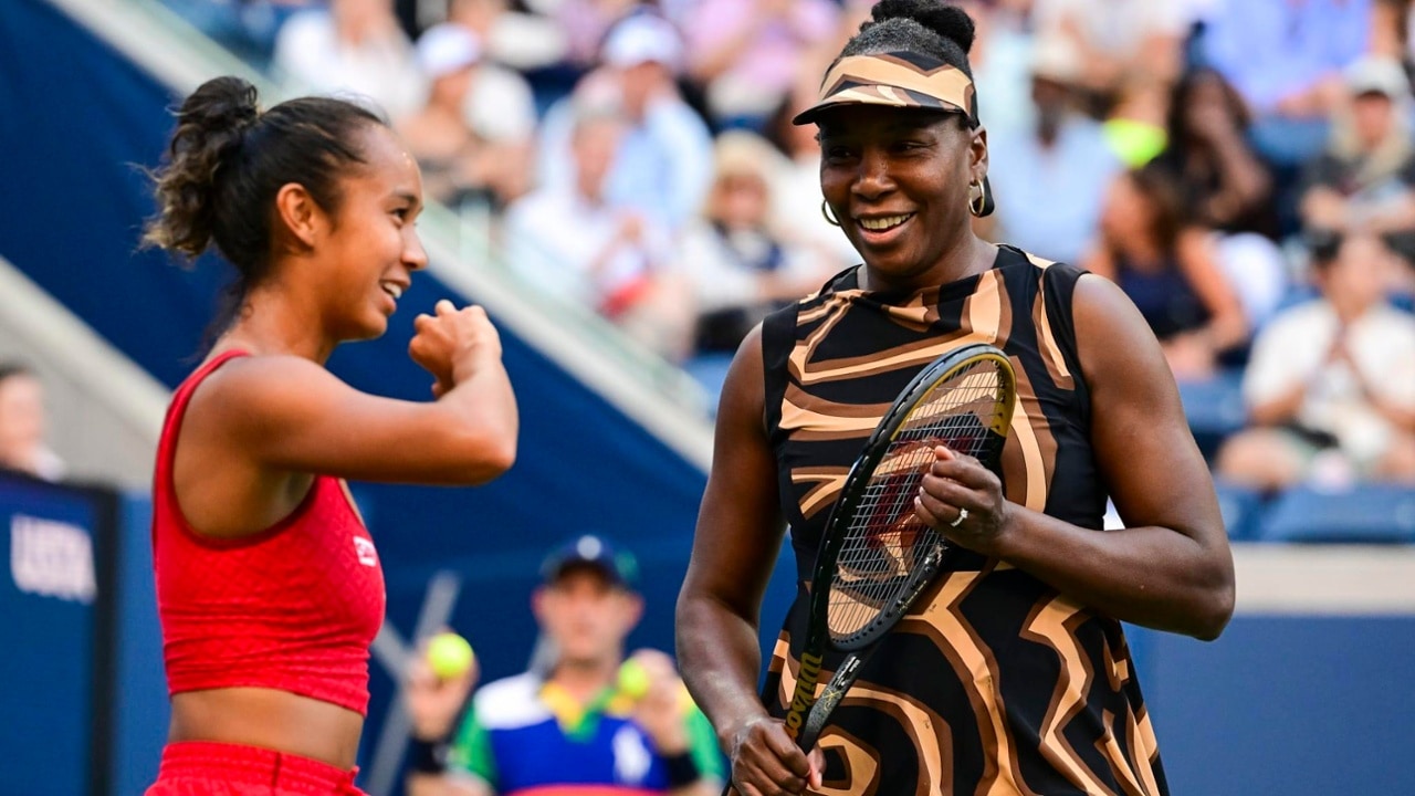 Venus Williams and Leylah Fernandez welcome coaching from Serena at US Open | Official Site of ...