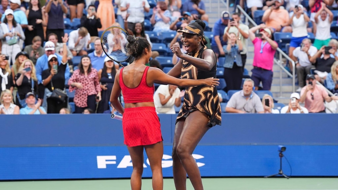 Venus Williams and Leylah Fernandez welcome coaching from Serena at US Open | Official Site of ...
