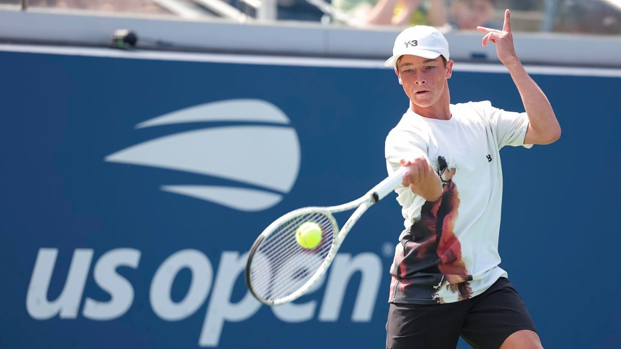 Junior singles & doubles action on Tuesday at the 2025 US Open ...
