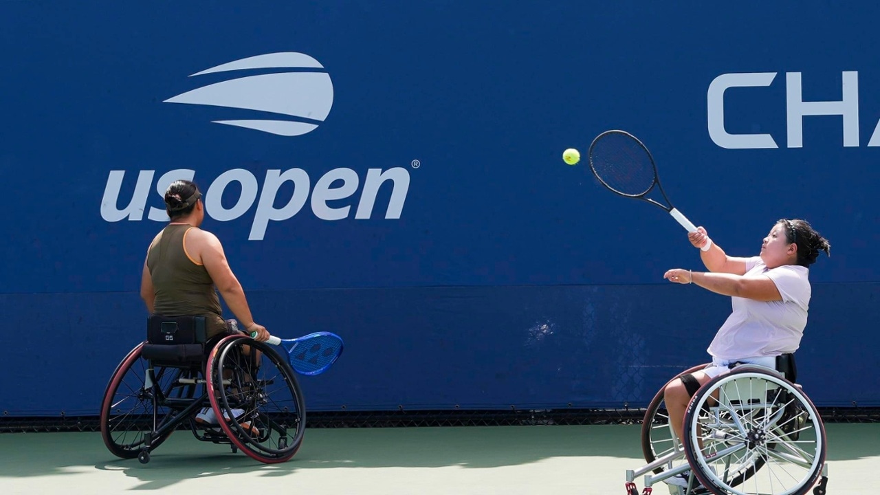 Wheelchair doubles action, 2025 US Open Quarterfinals | Official Site ...