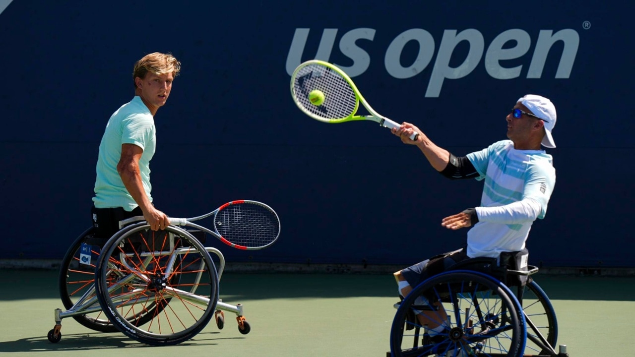 Wheelchair doubles action, 2025 US Open Quarterfinals | Official Site ...
