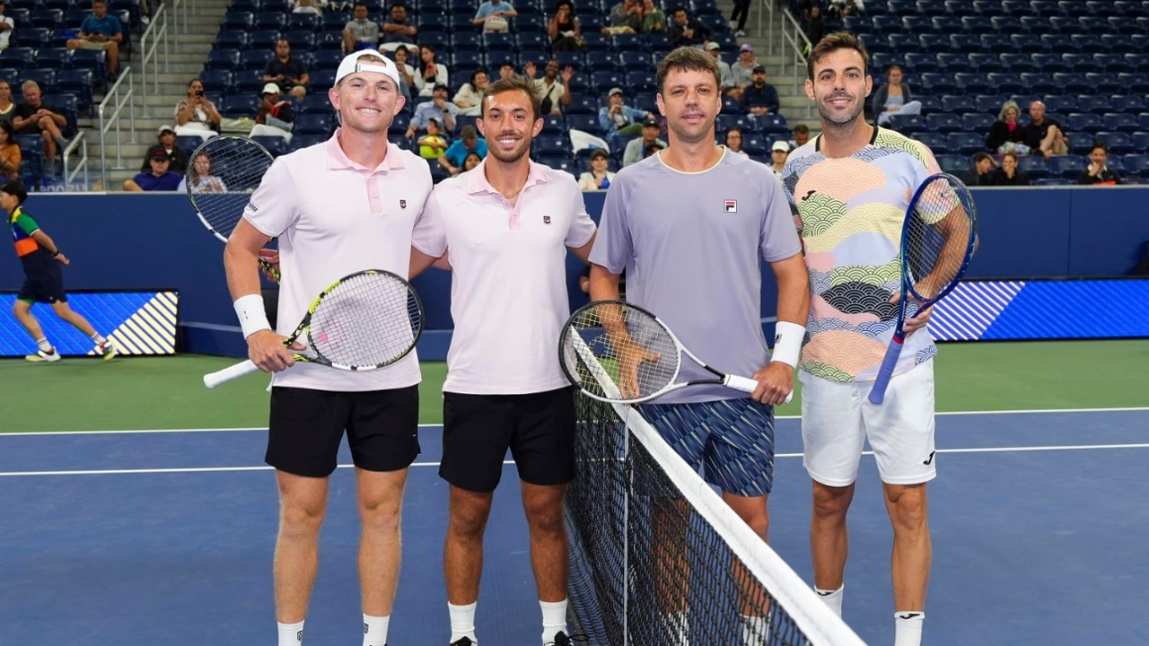 Cash/Tracy vs. Granollers/Zeballos, 2025 US Open Men's Doubles ...